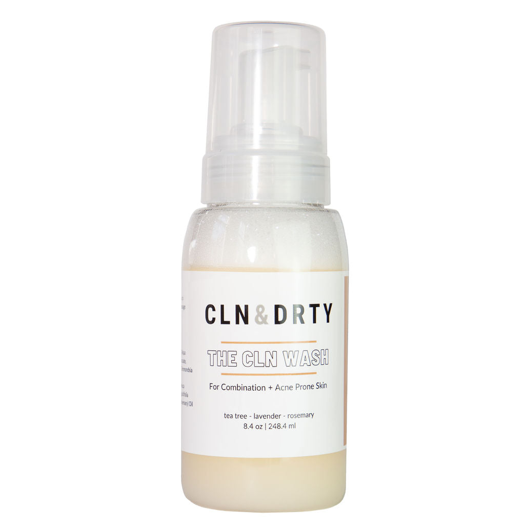 The CLN Wash - combination + acne prone skin – CLN&DRTY Natural Skincare
