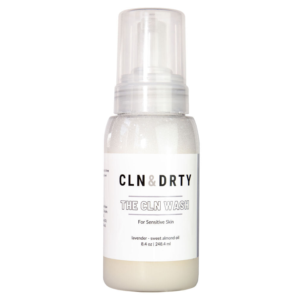 The CLN Wash - foaming face wash for sensitive skin – CLN&DRTY Natural ...
